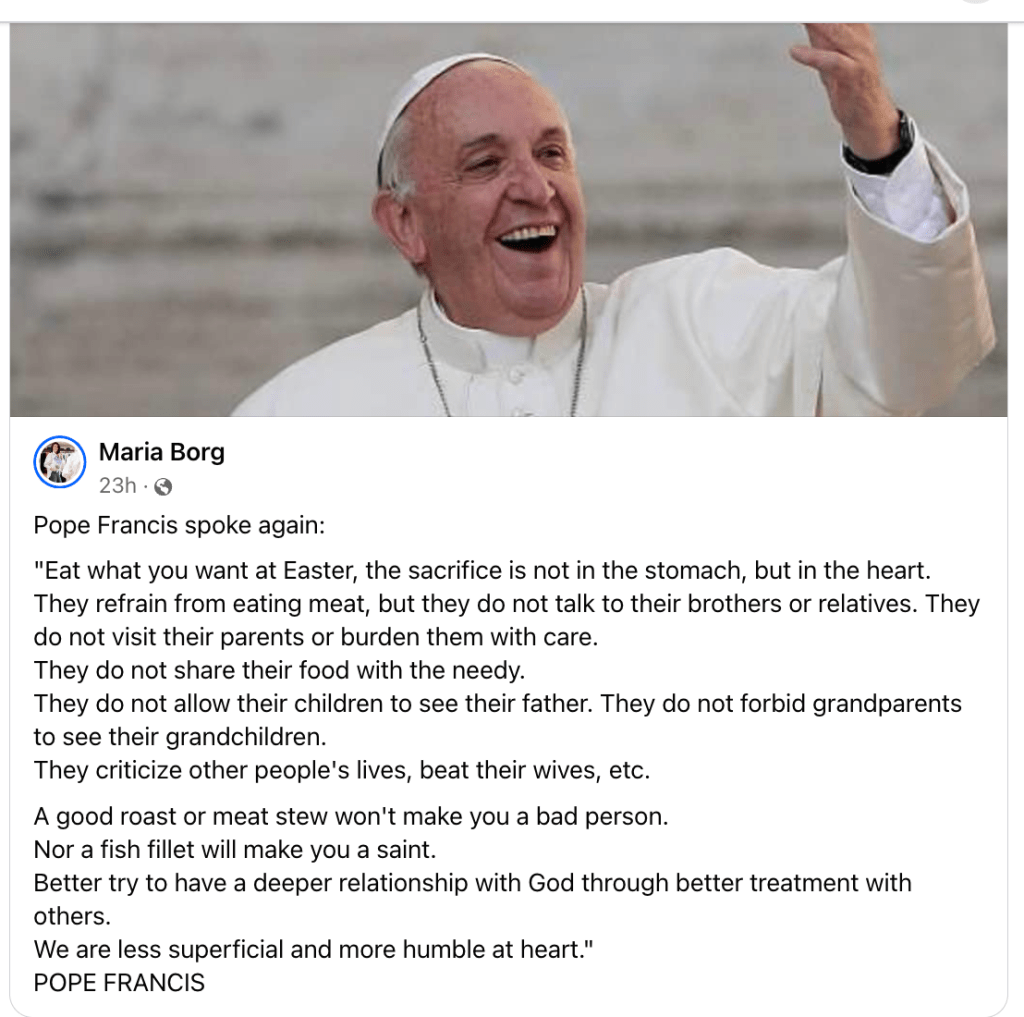 The Pope said WHAT?! - Deacon Greg Kandra